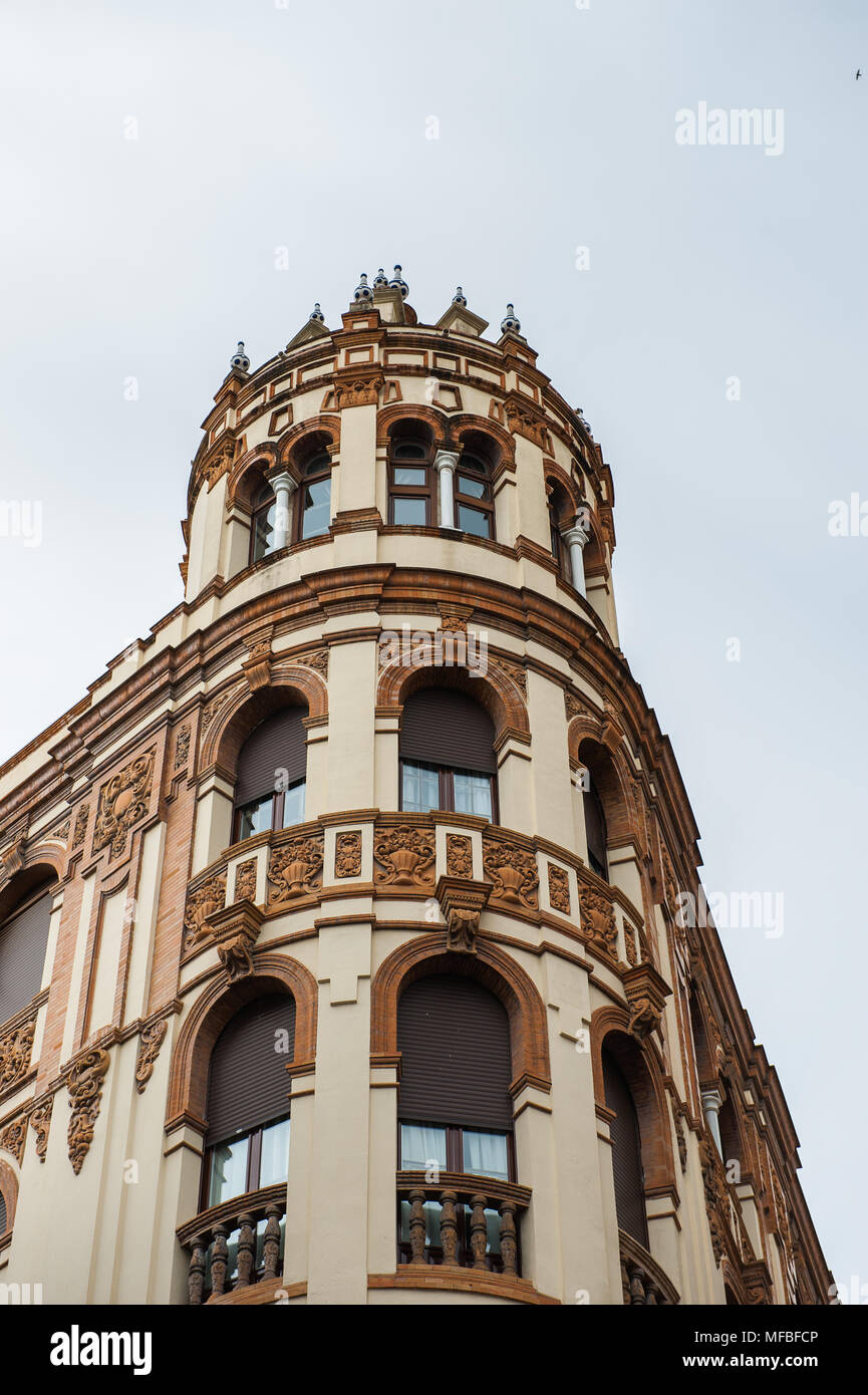 Architecture of the Constitution avenue of the Historic Centre in ...
