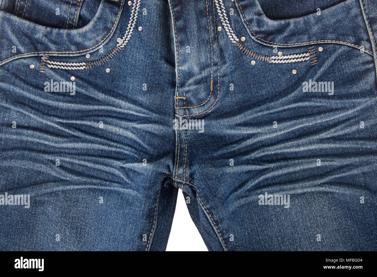 jeans closeup texture on the background Stock Photo - Alamy