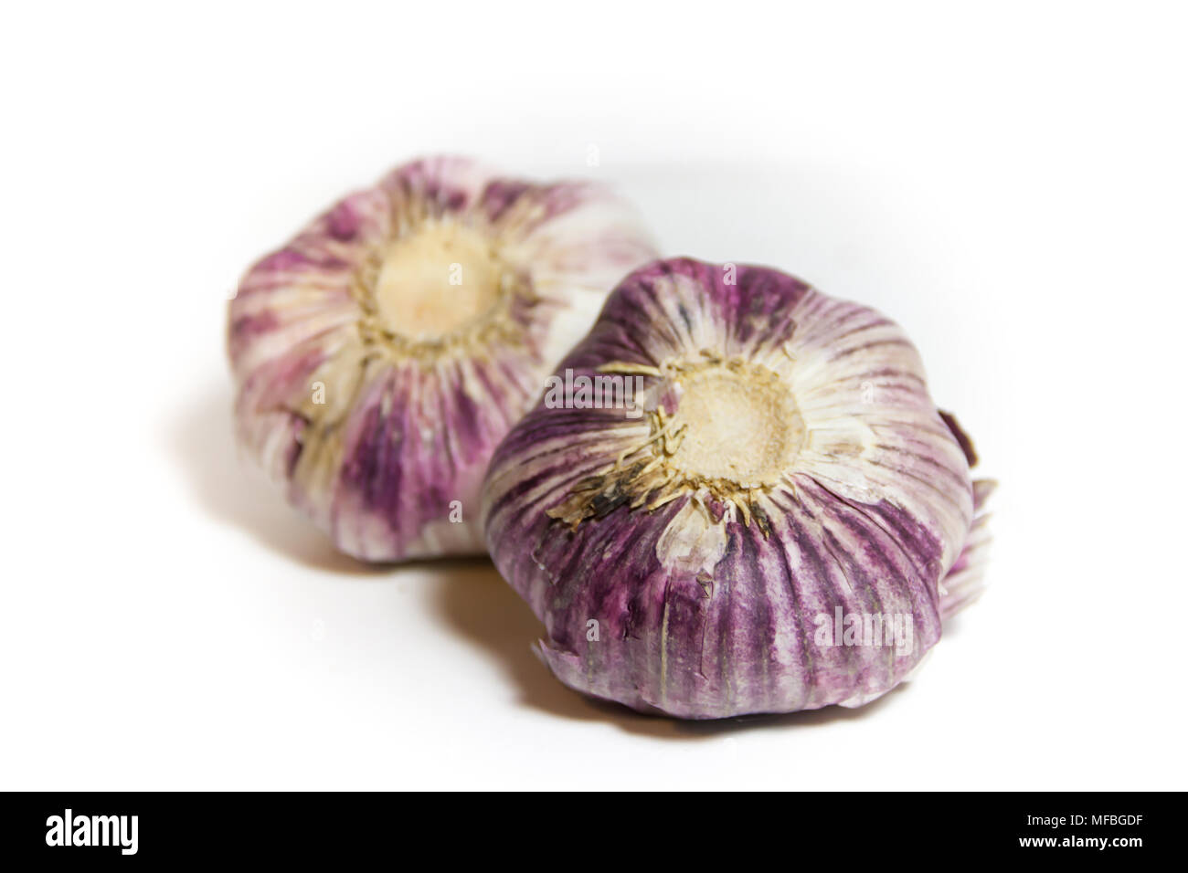 variety of violet vegetables with white background Stock Photo - Alamy