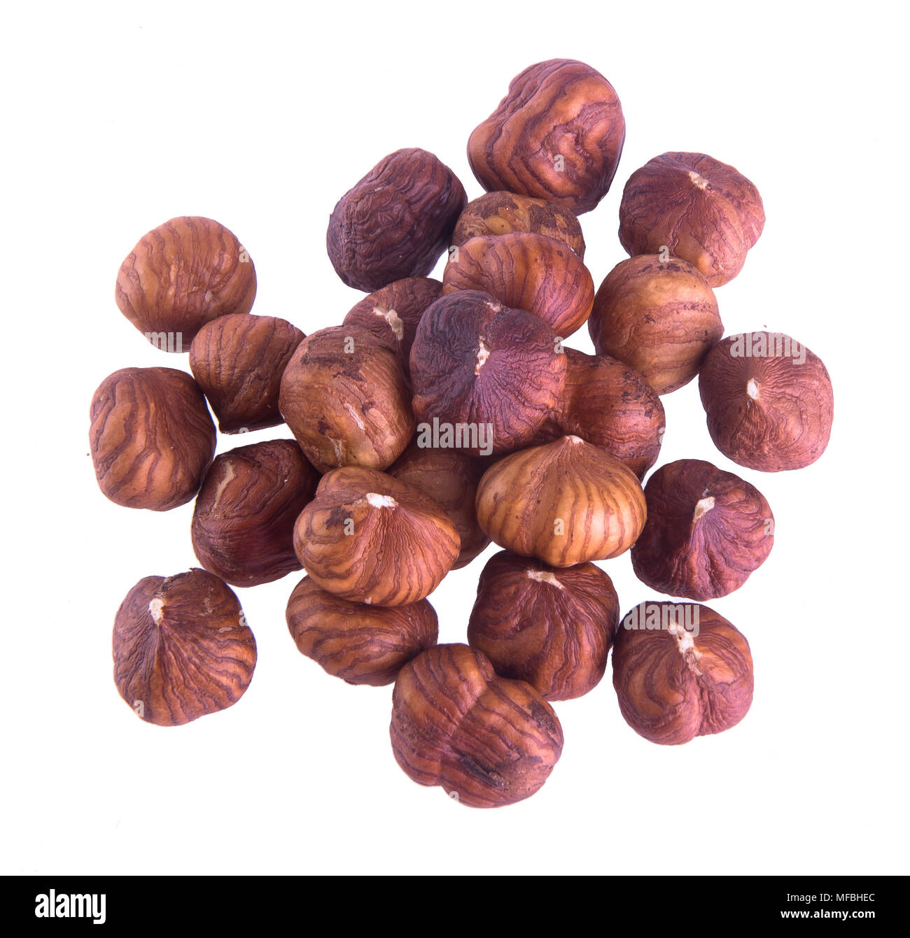 hazelnuts. hazelnuts on the background Stock Photo - Alamy