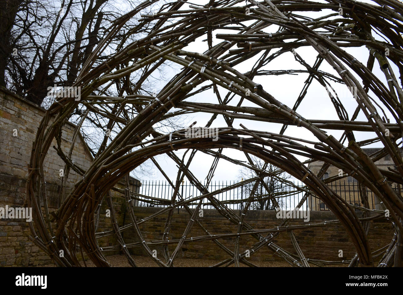 Nick Horrigan Sculpture, Orbit Stock Photo - Alamy