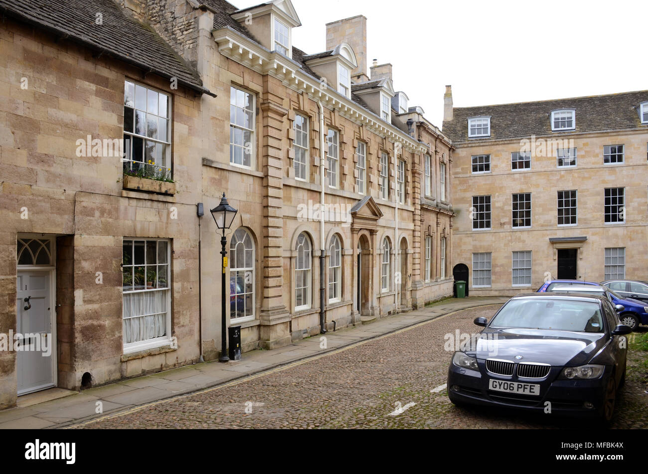 St Mary's Place, Stamford, Lincolnshire Stock Photo - Alamy