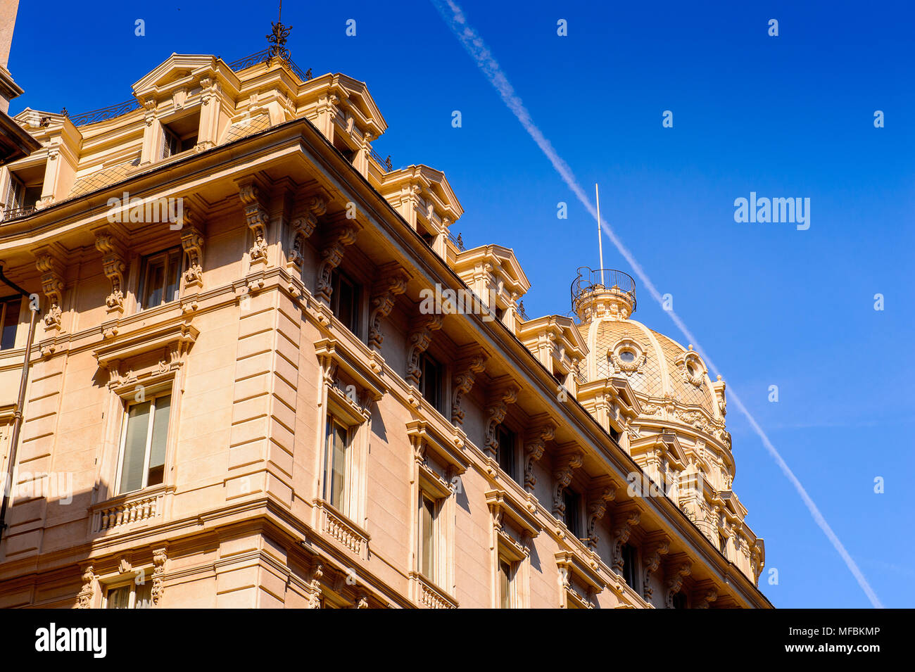 Architecture of Genoa, Italy Stock Photo - Alamy