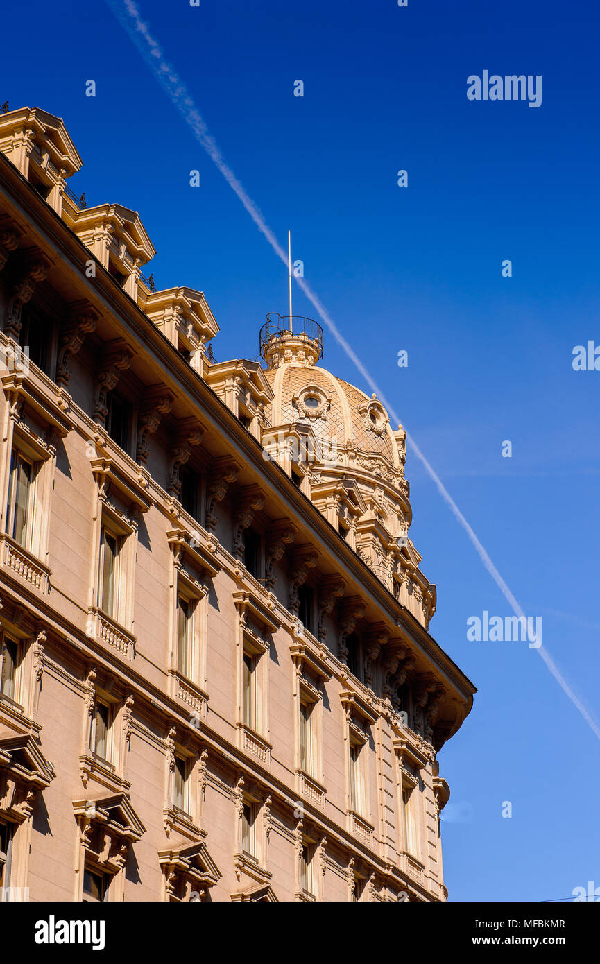 Architecture of Genoa, Italy Stock Photo - Alamy