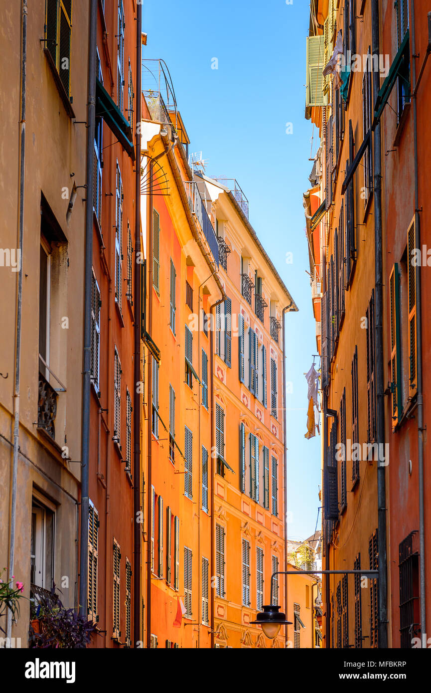 Architecture of Genoa, Italy Stock Photo - Alamy
