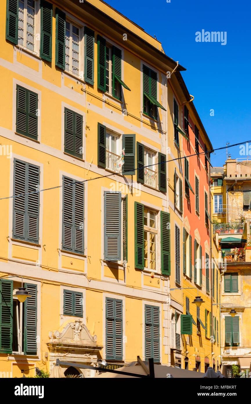 Architecture of Genoa, Italy Stock Photo - Alamy