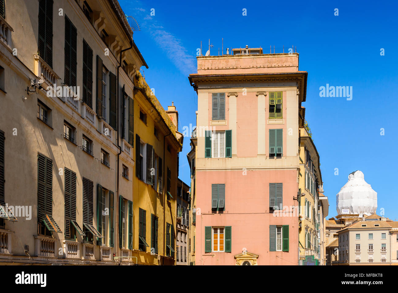 Architecture of Genoa, Italy Stock Photo - Alamy