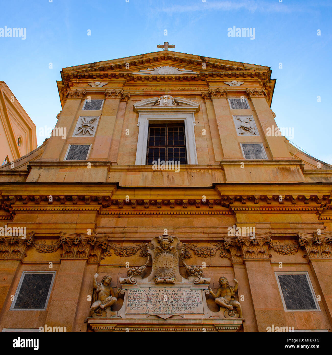 Architecture of Genoa, Italy Stock Photo - Alamy