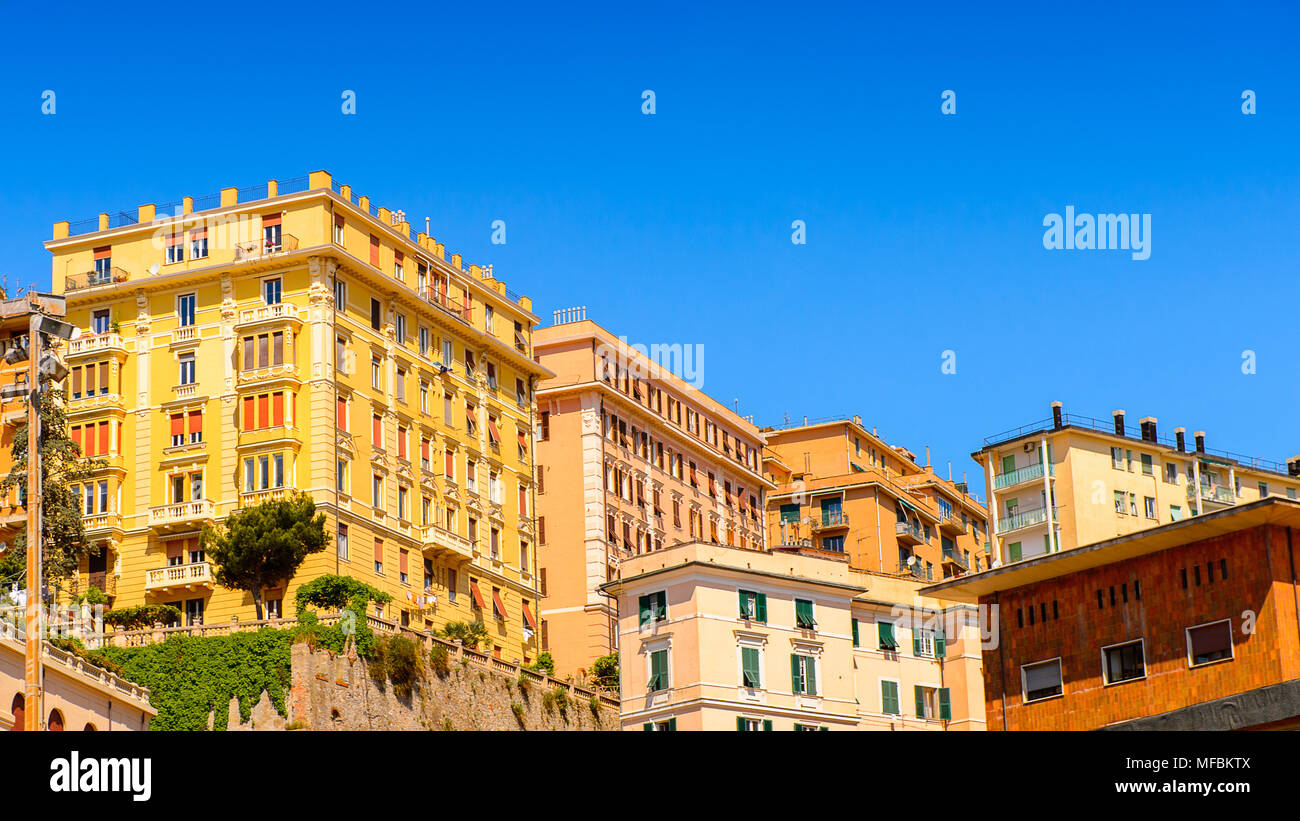 Architecture of Genoa, Italy Stock Photo - Alamy
