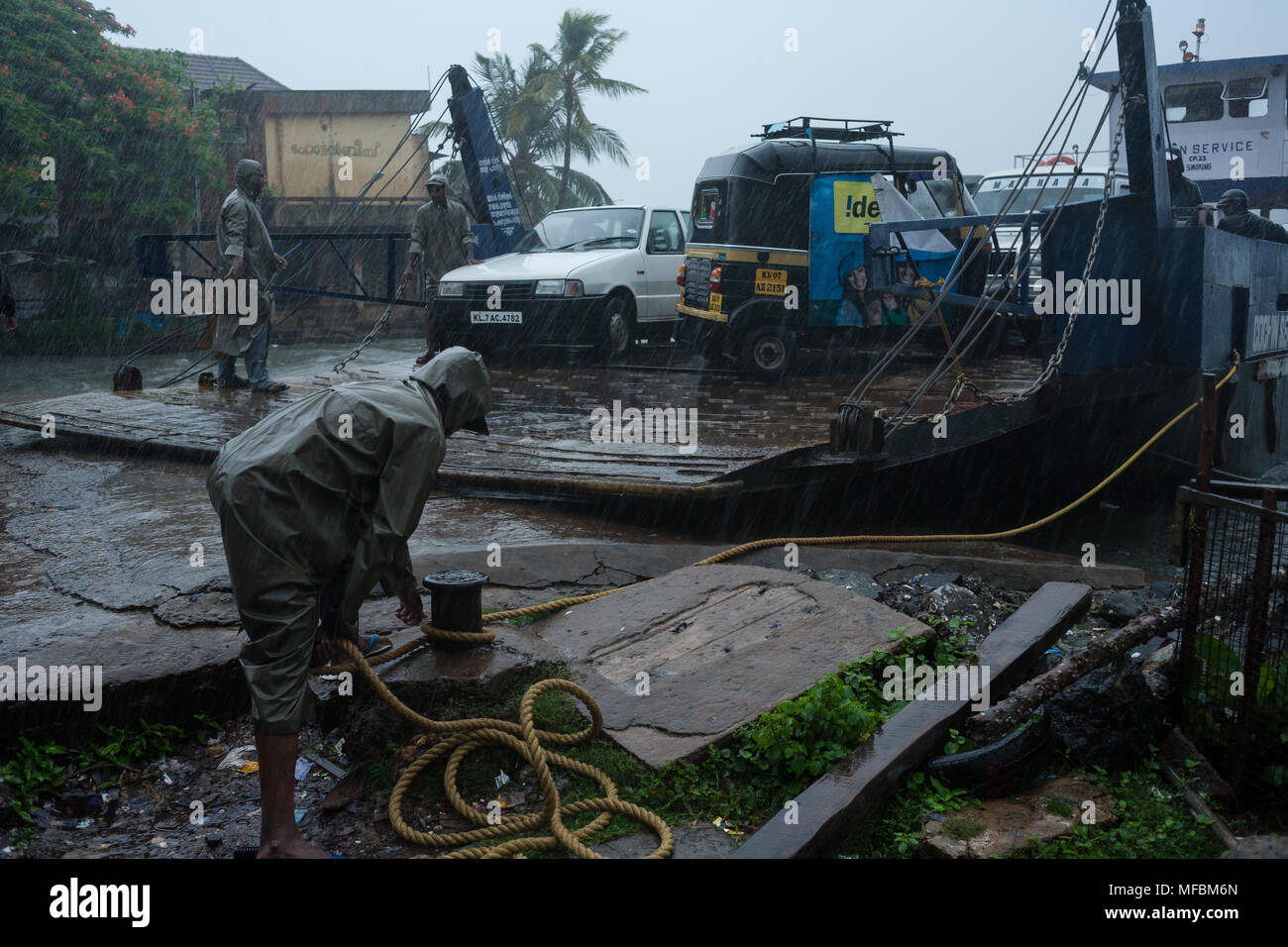 Monsoon Kerala Stock Photo - Alamy