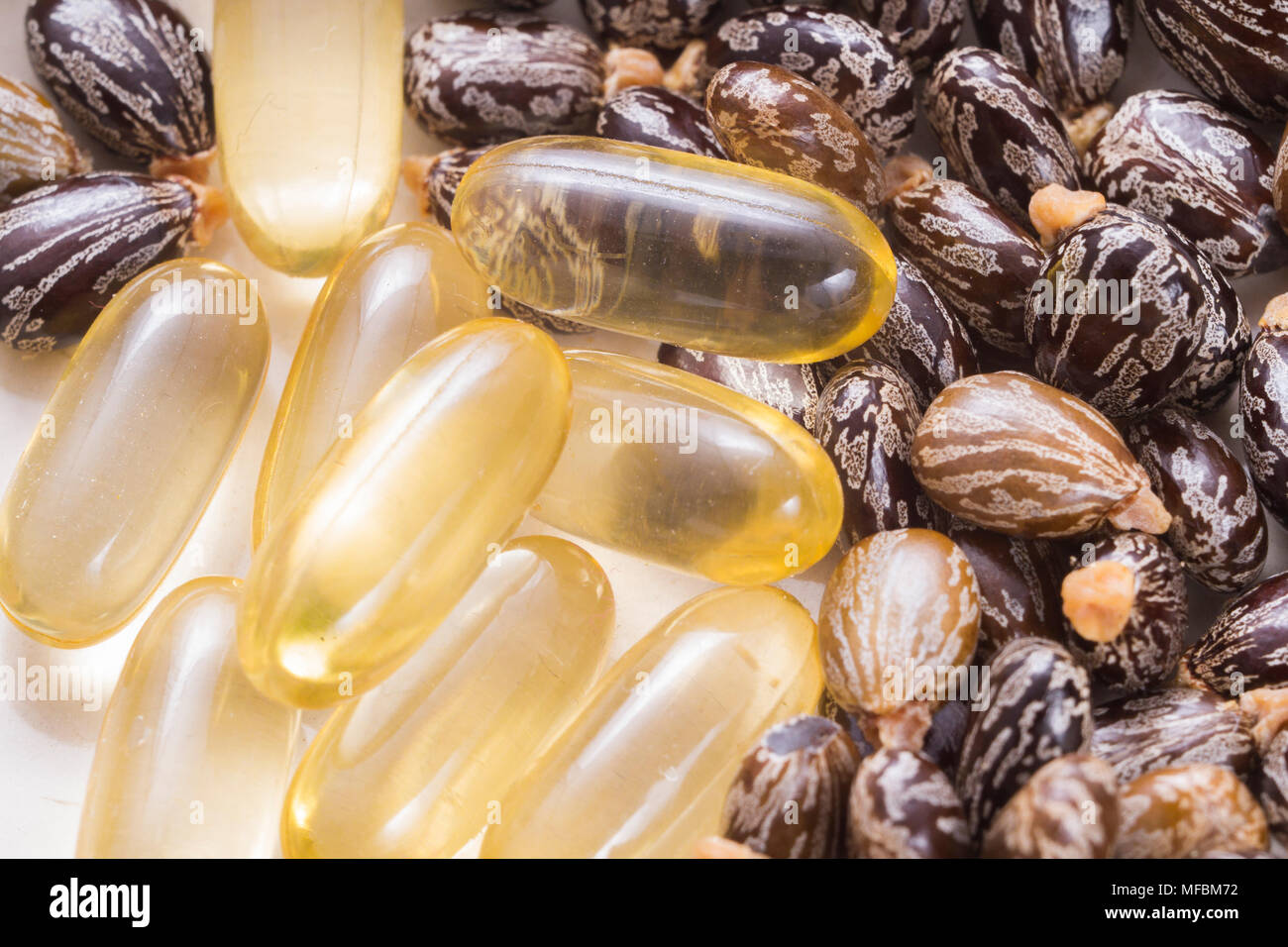 Castor oil seeds hi-res stock photography and images - Alamy