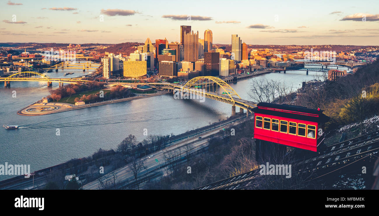 Pittsburgh incline hi-res stock photography and images - Alamy