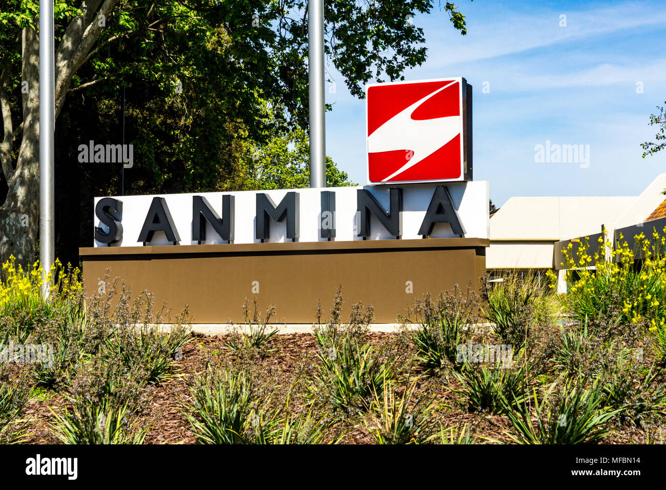 Sanmina Corporation in the Silicon Valley of Northern California USA ...