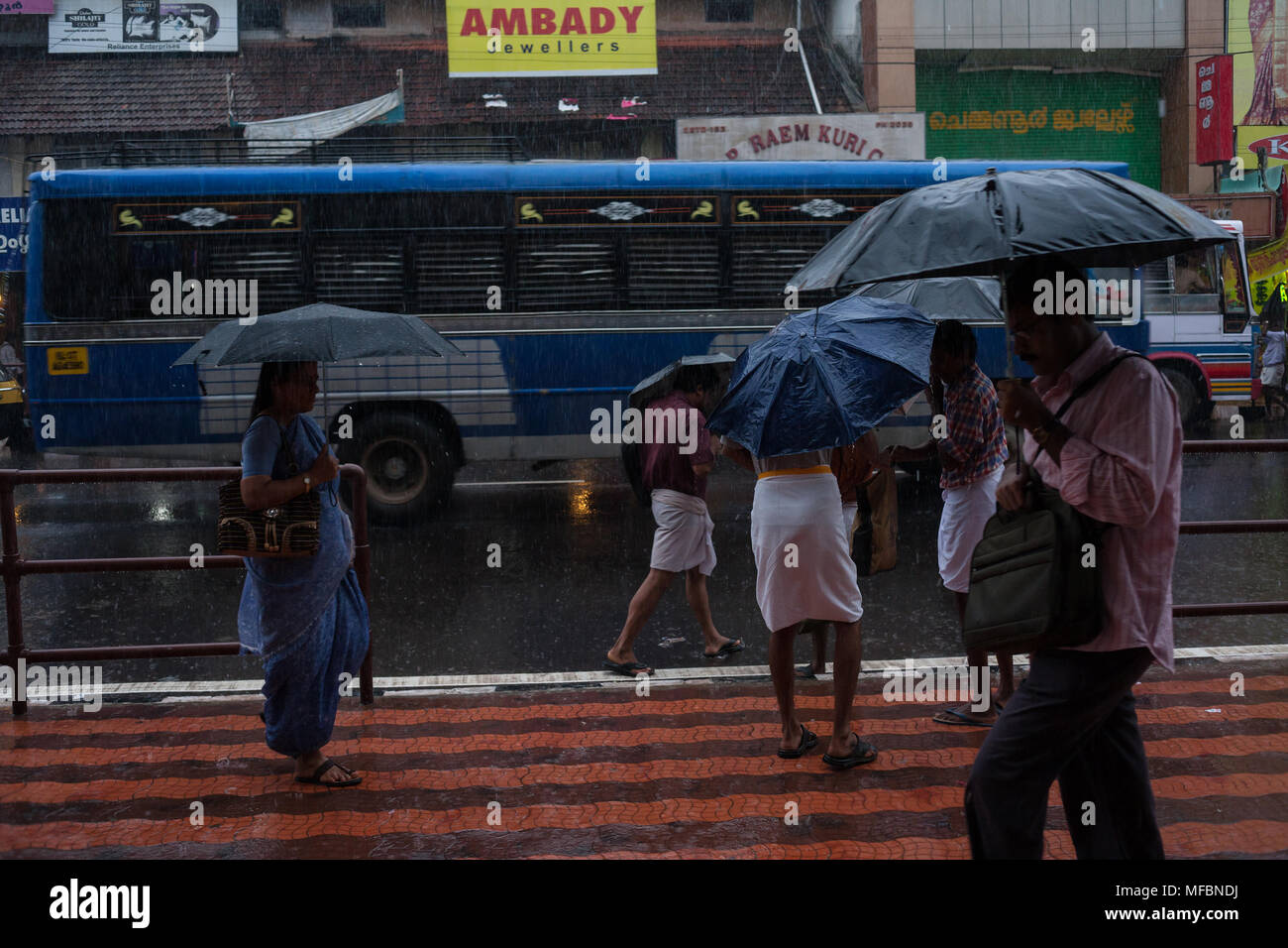 Monsoon Kerala Stock Photo - Alamy