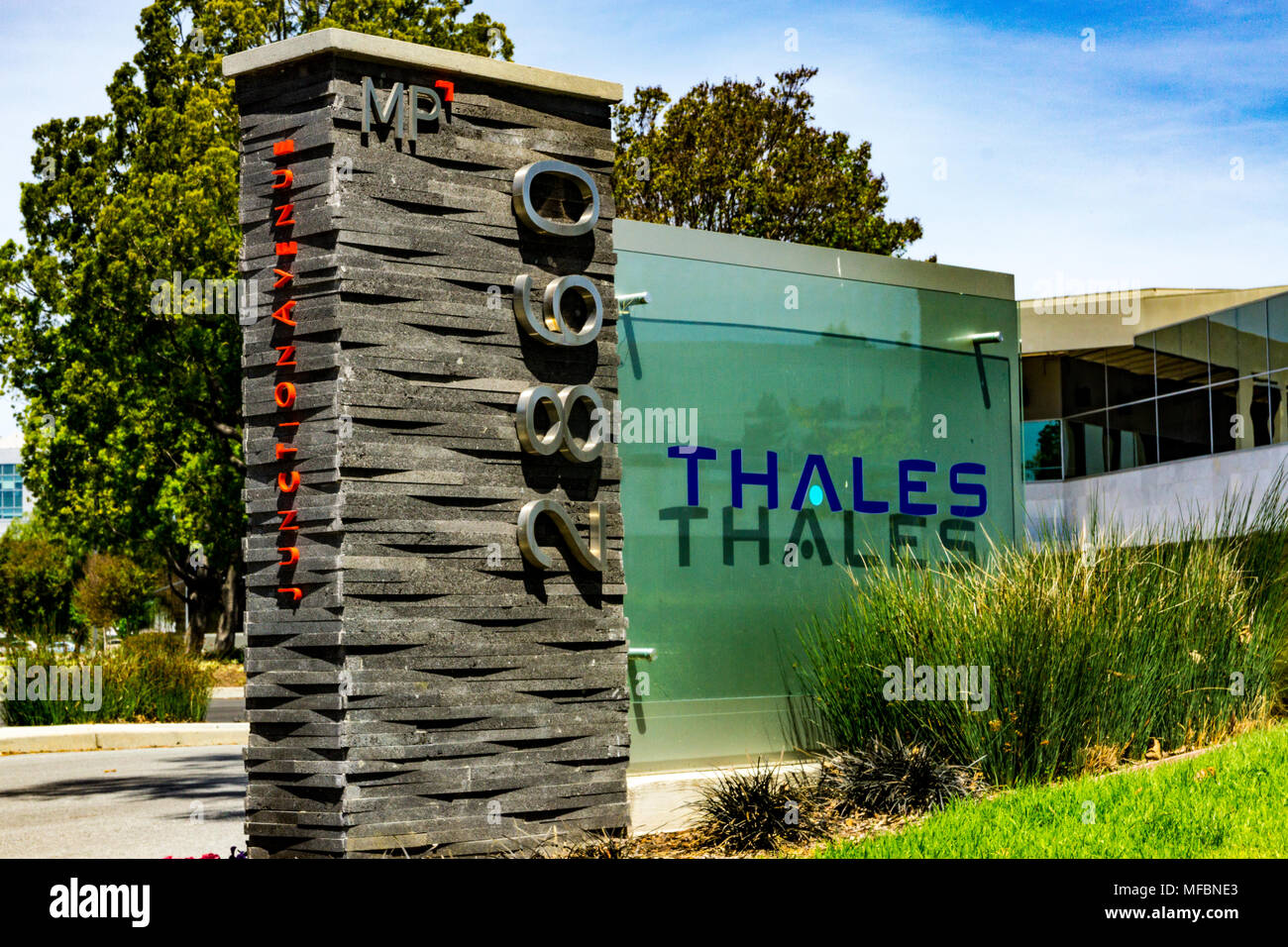 Thales in the Silicon Valley of Northern California USA Stock Photo - Alamy