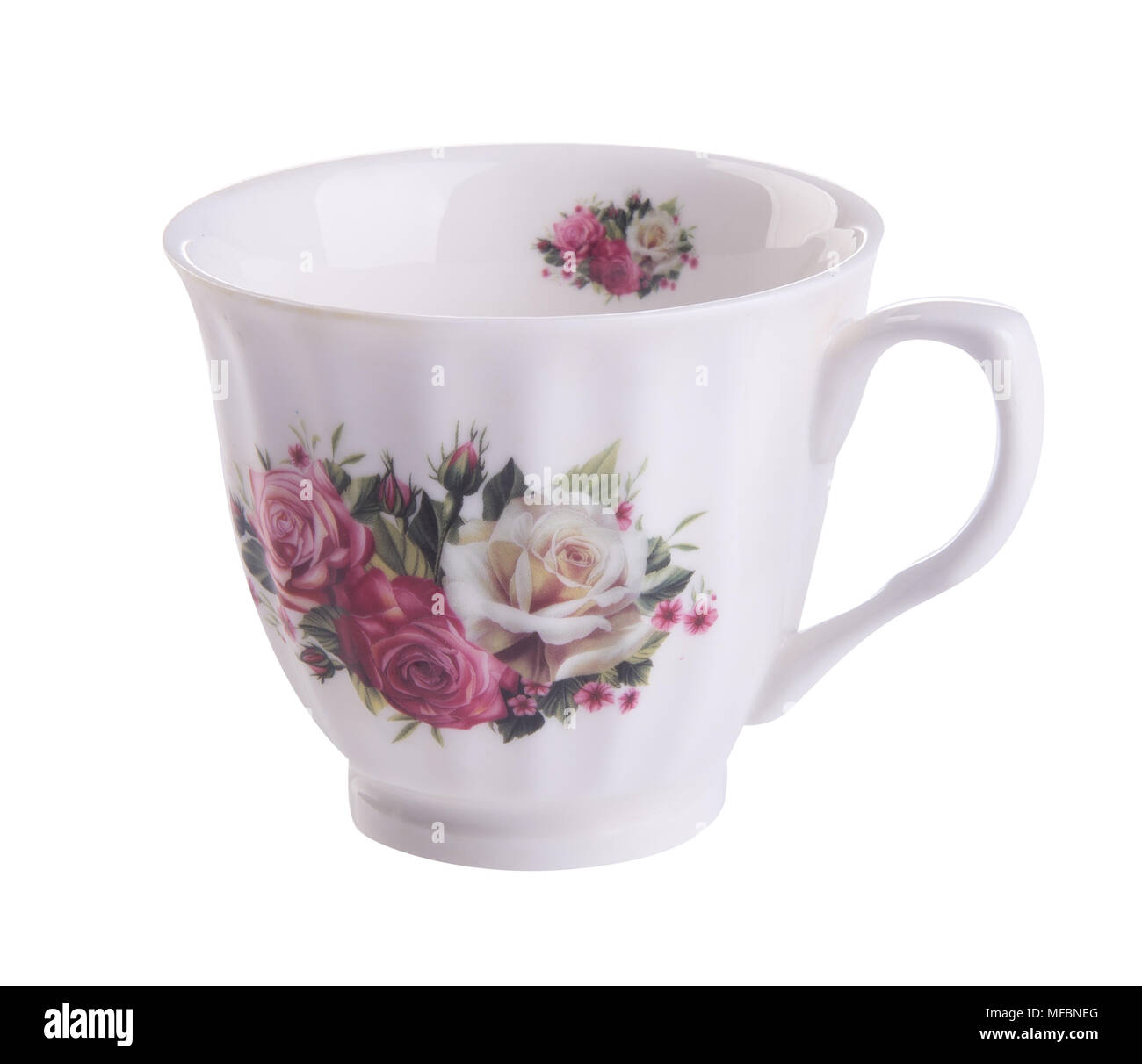 Teacups with flowers hi-res stock photography and images - Alamy