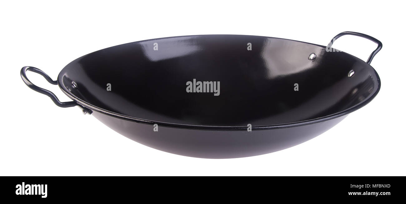 Dark noodles dish Cut Out Stock Images & Pictures - Alamy