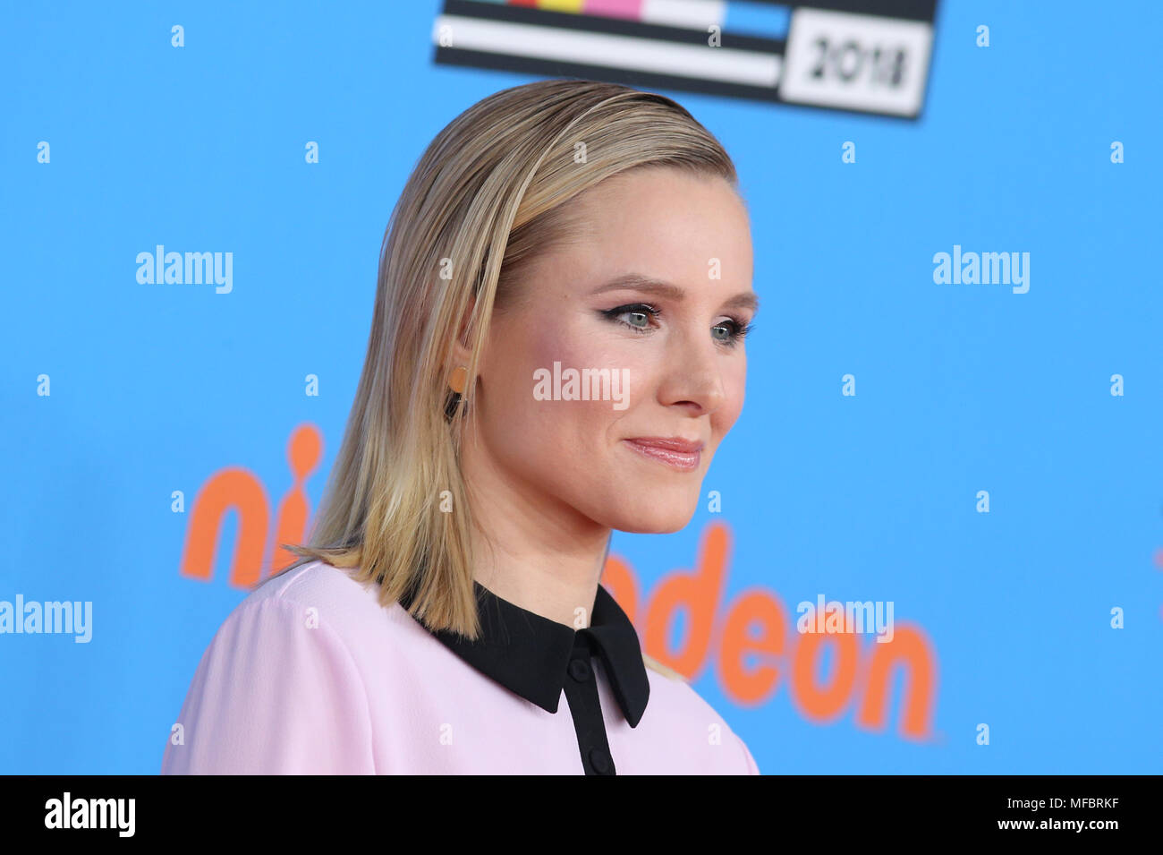 Nickelodeon's 2018 Kids' Choice Awards Featuring: Kristen Bell Where ...