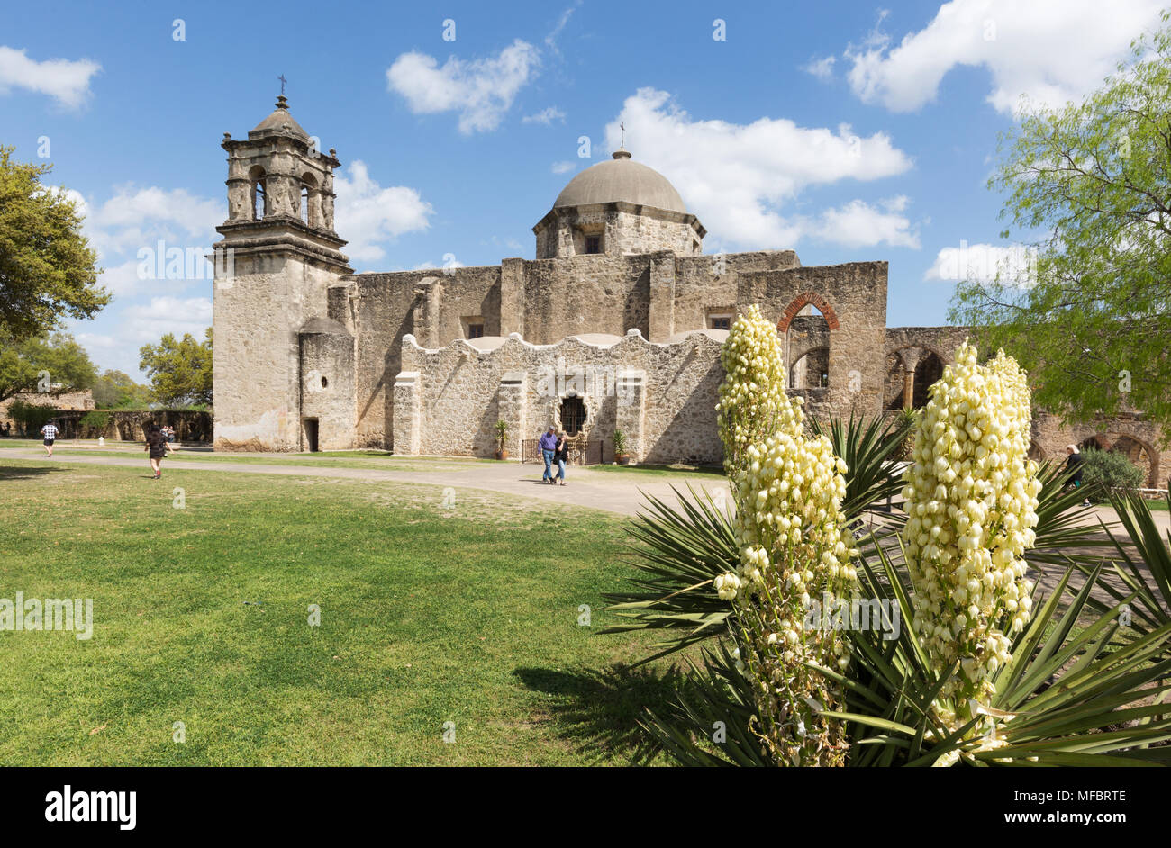 San Antonio Mission - Mission San Jose, one of the Franciscan San ...