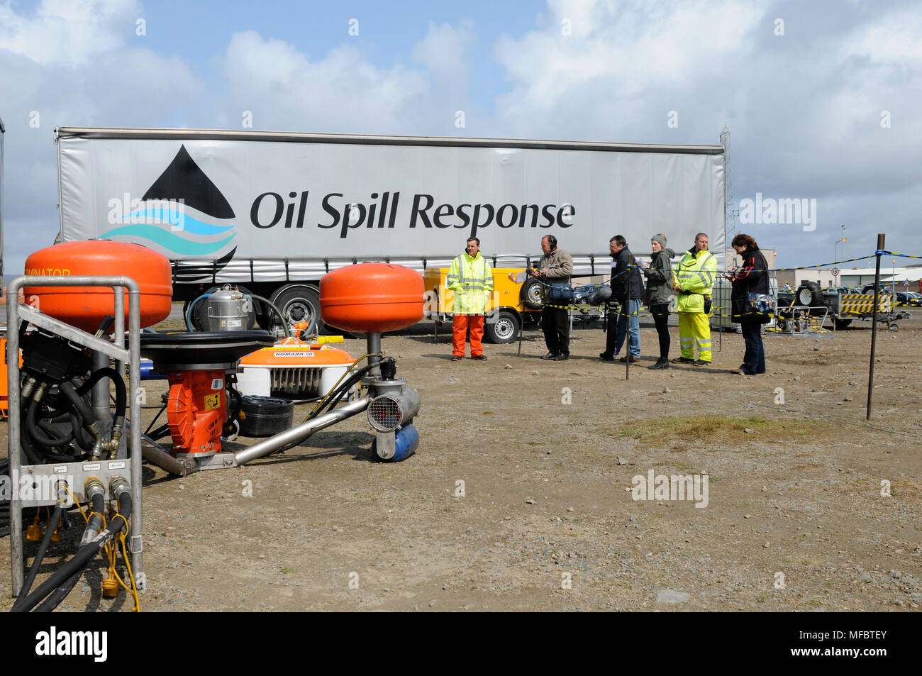 Oil Spill Response with a roadshow at Sullom Voe Terminal in Shetland ...