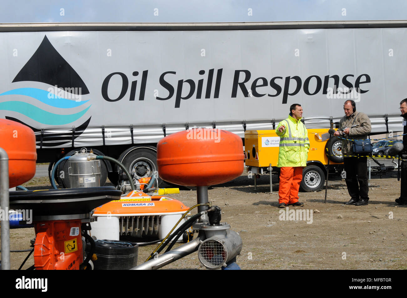 Oil Spill Response with a roadshow at Sullom Voe Terminal in Shetland ...