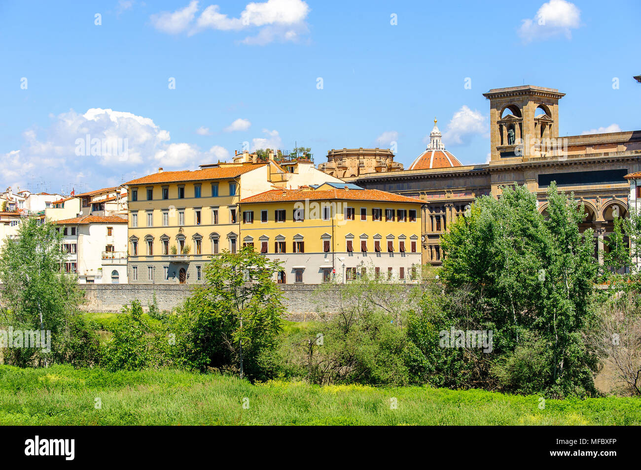 Historic Centre of Florence, Italy. UNESCO World Heriage Stock Photo ...