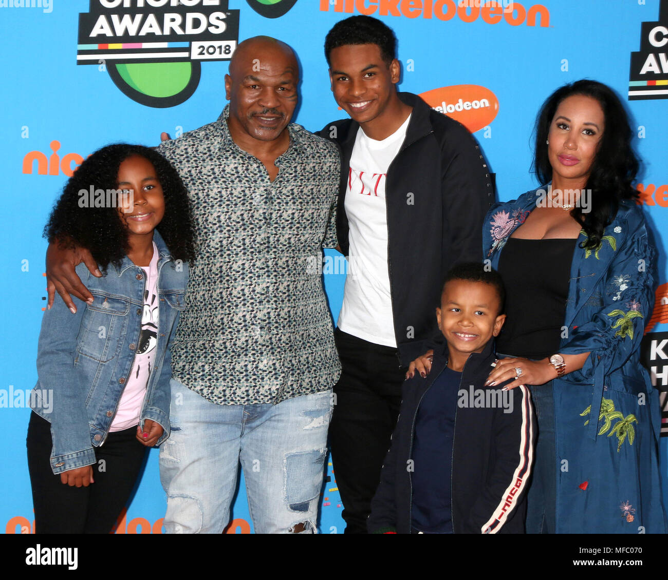 2018 Nickelodeon Kids' Choice Awards, held at The Forum in Inglewood ...