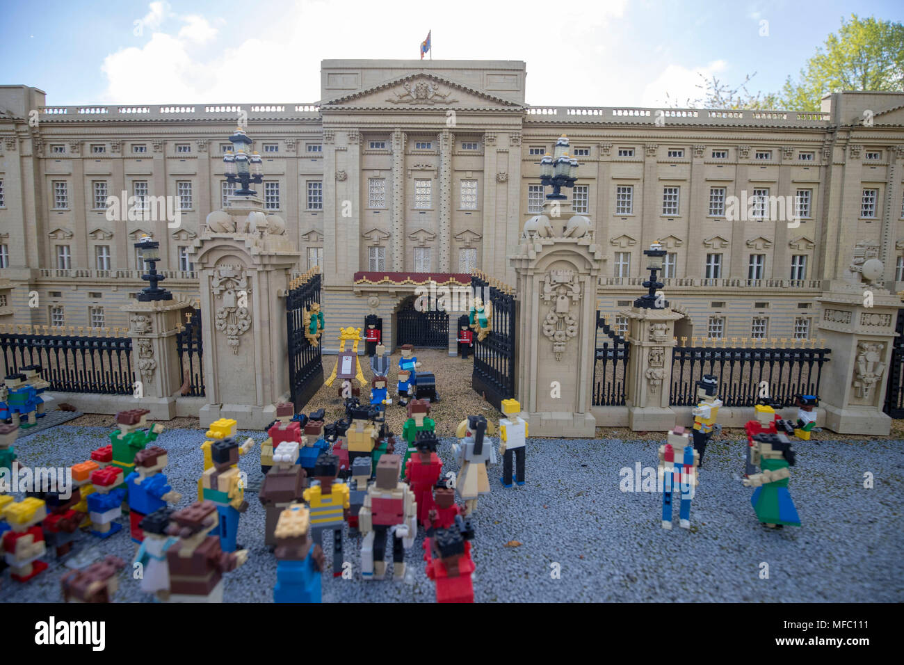 Buckingham palace in lego hi-res stock photography and images - Alamy