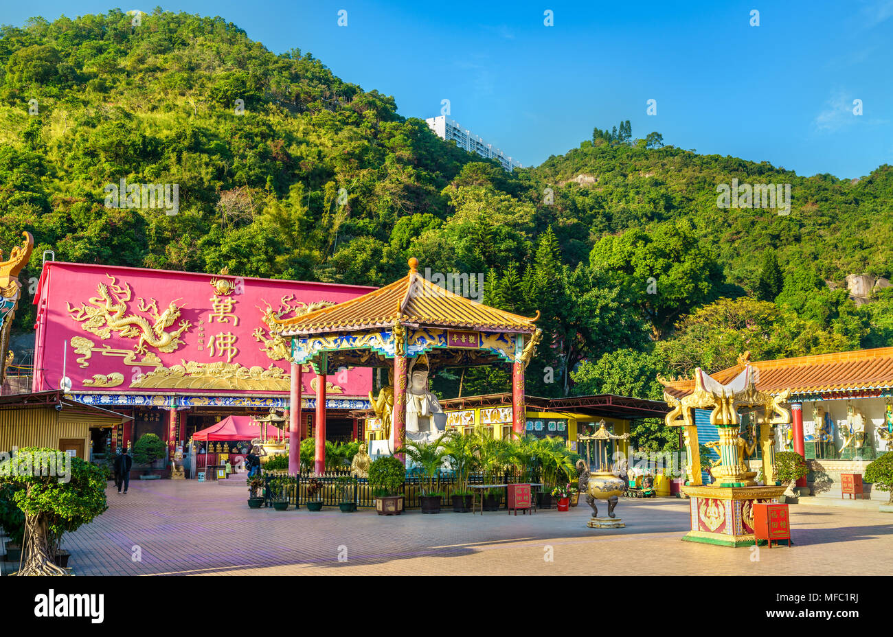 Thousand buddha pavilion hi-res stock photography and images - Alamy
