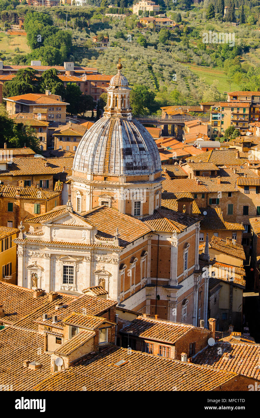 Historic centre of Siena. UNESCO a World Heritage Site Stock Photo - Alamy