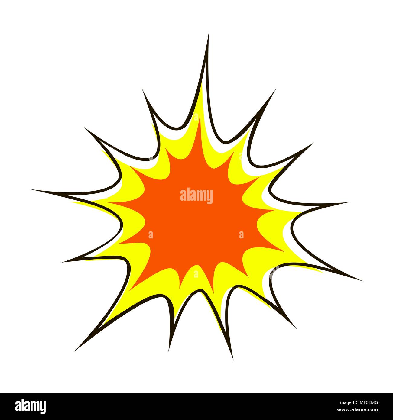 The big bang artwork Stock Vector Images - Alamy