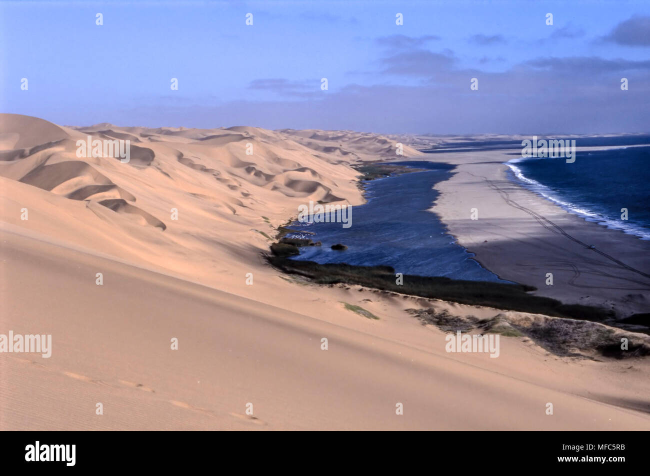 Sandwich harbour namibia beach hi-res stock photography and images - Alamy