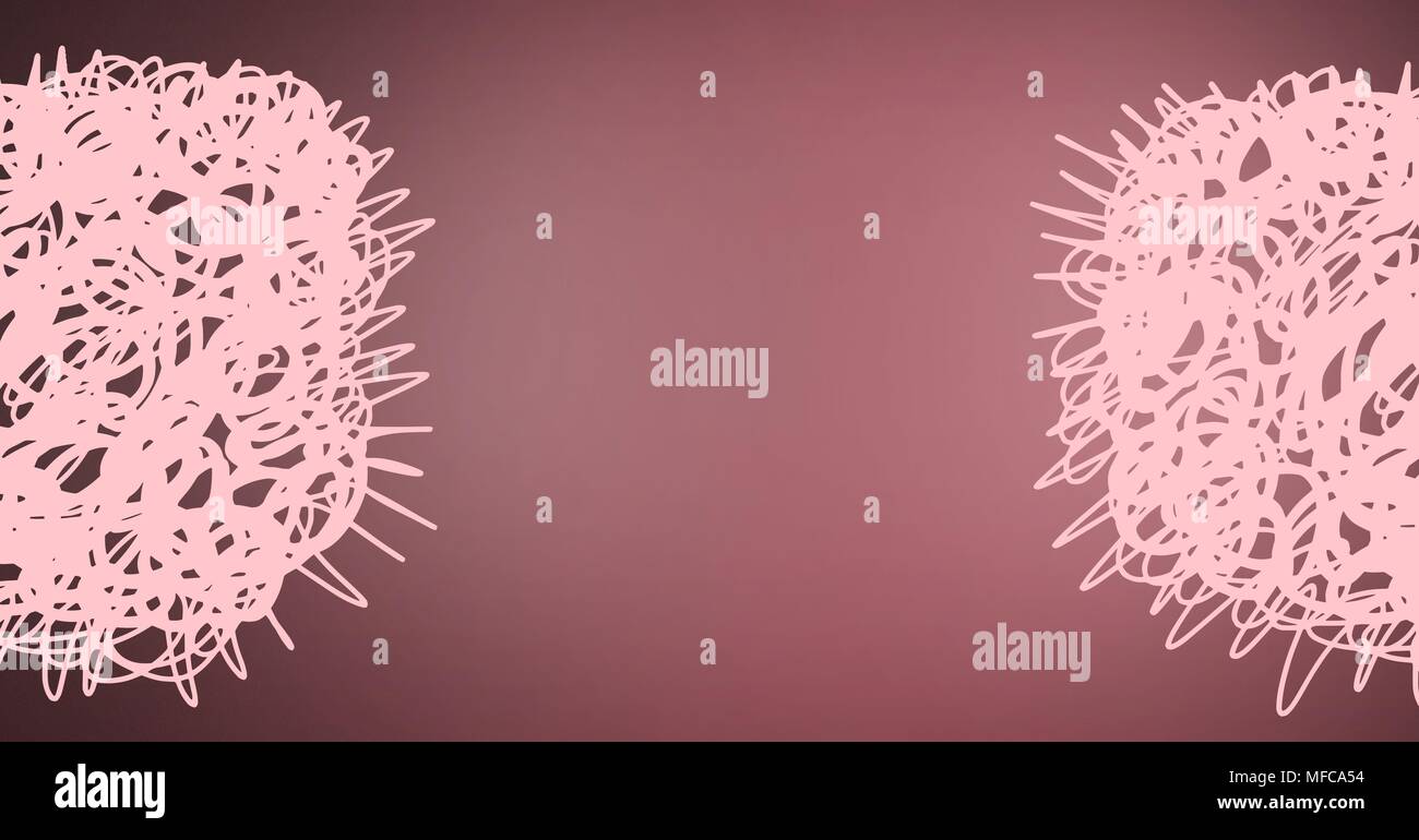 Pink doodles hi-res stock photography and images - Alamy