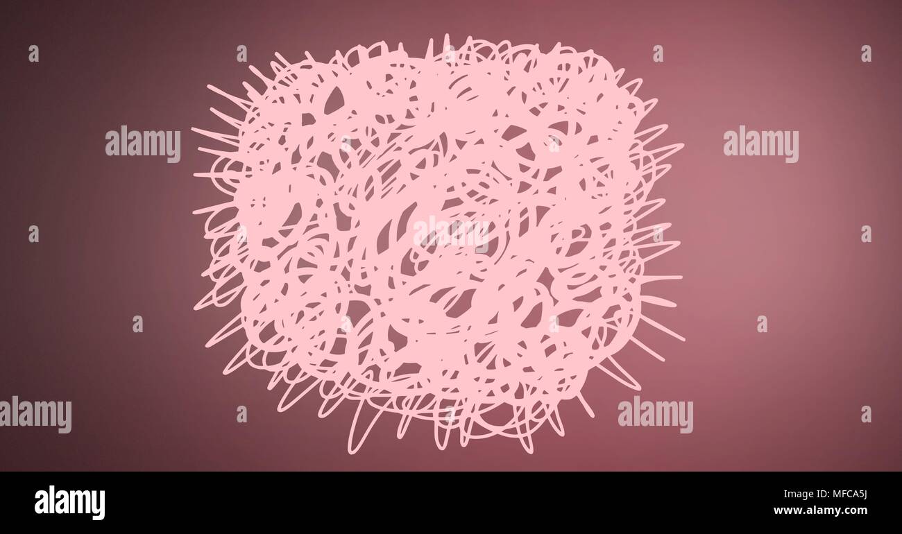 pink scribble doodles Stock Photo - Alamy