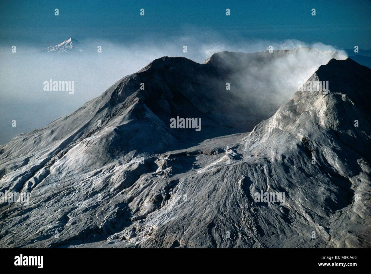 MOUNT SAINT HELENS just after the eruption in 1980 Mount Hood in ...
