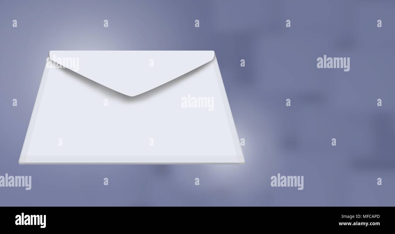 Envelope letter message floating Stock Photo - Alamy