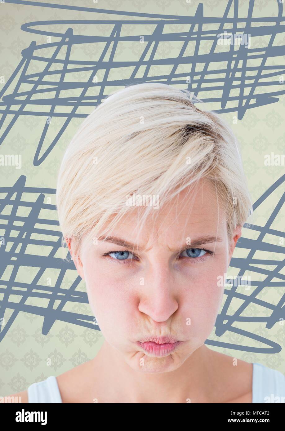 Angry faced hi-res stock photography and images - Alamy