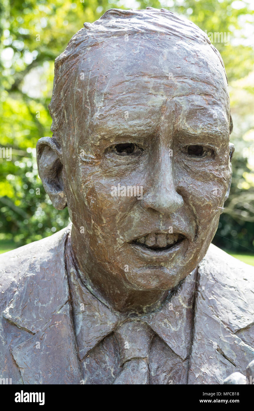 Founder of the famous hillier arboretum hi-res stock photography and ...