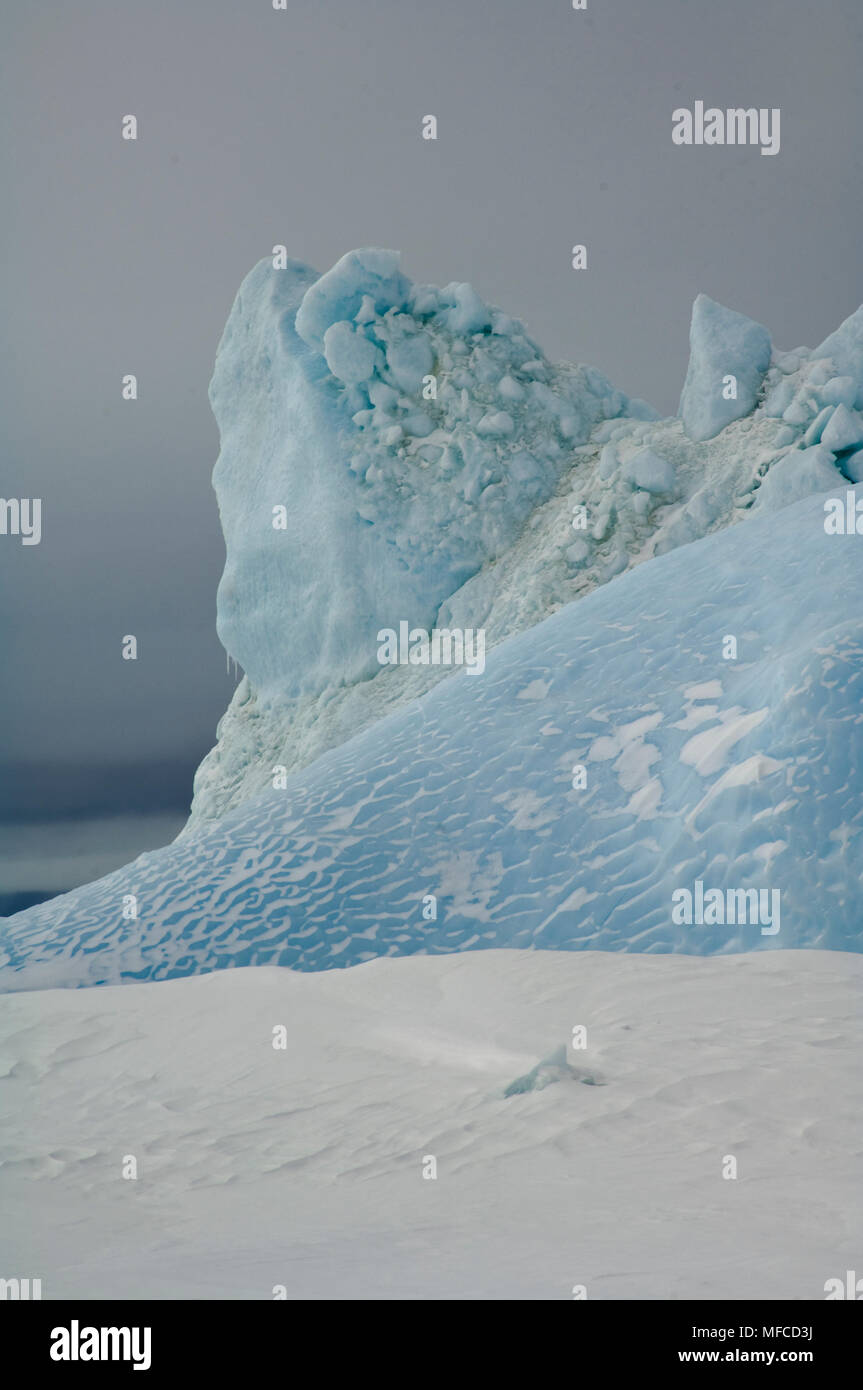 Antarctica: pack ice near James Ross Island, Erebus and Terror Gulf ...