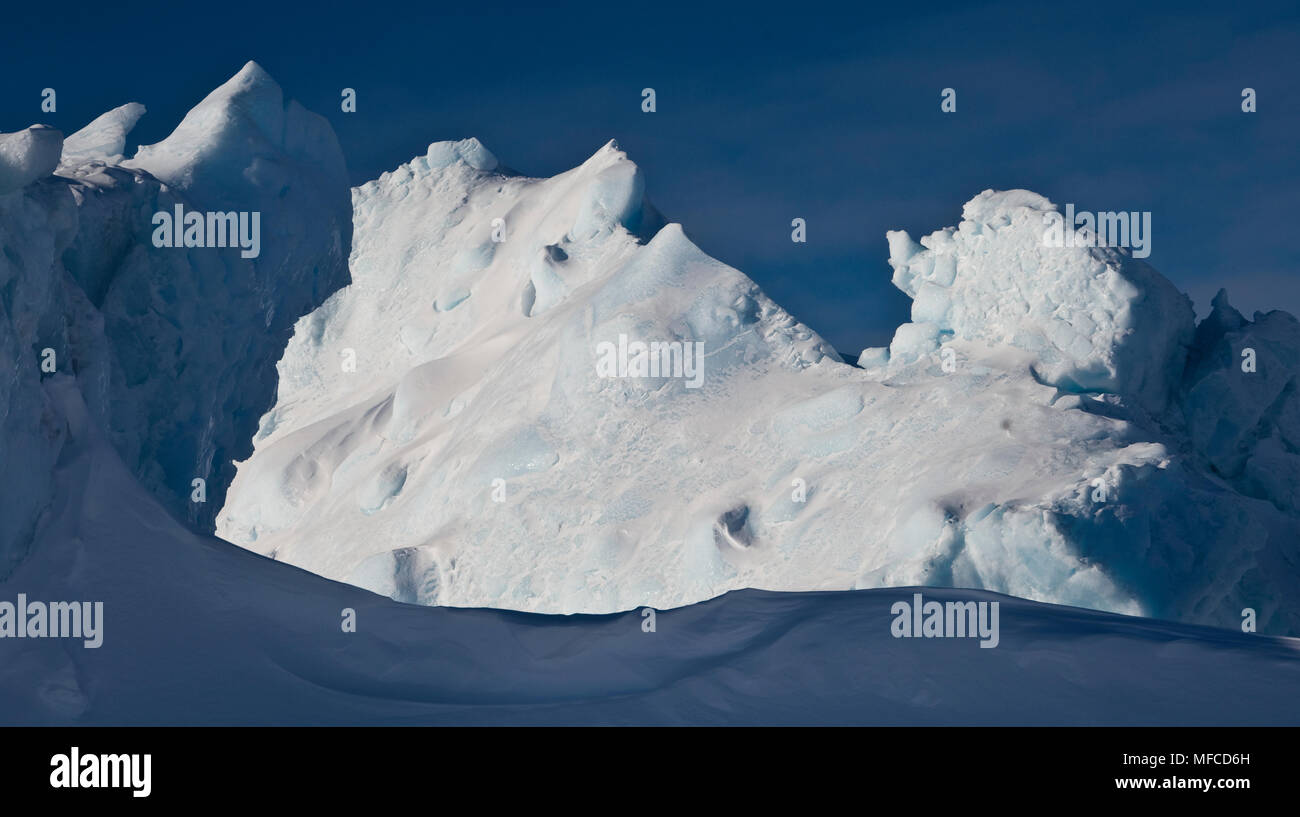 Antarctica: pack ice on Snow Hill island Stock Photo - Alamy
