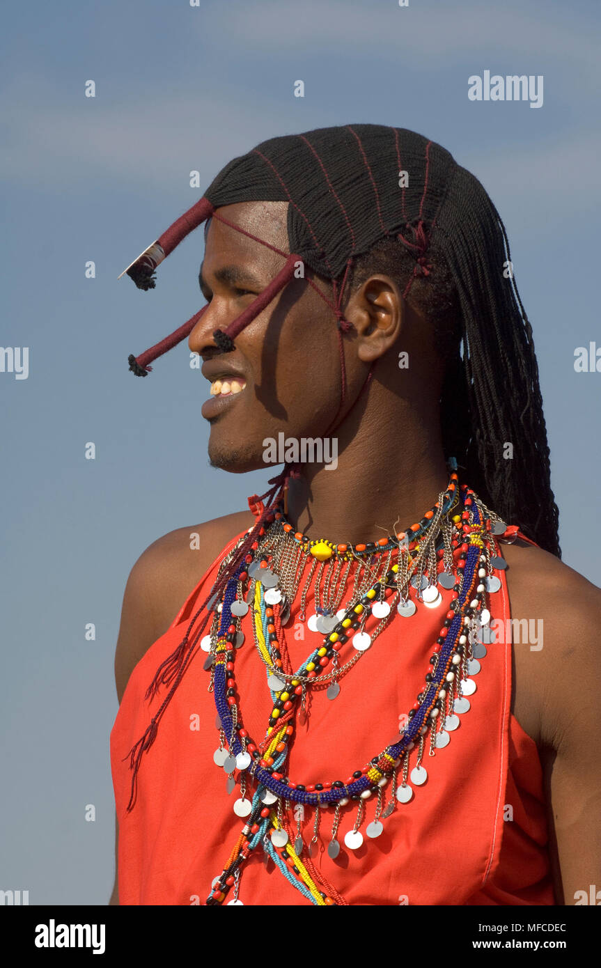 Maasai mara native dress hi-res stock photography and images - Alamy
