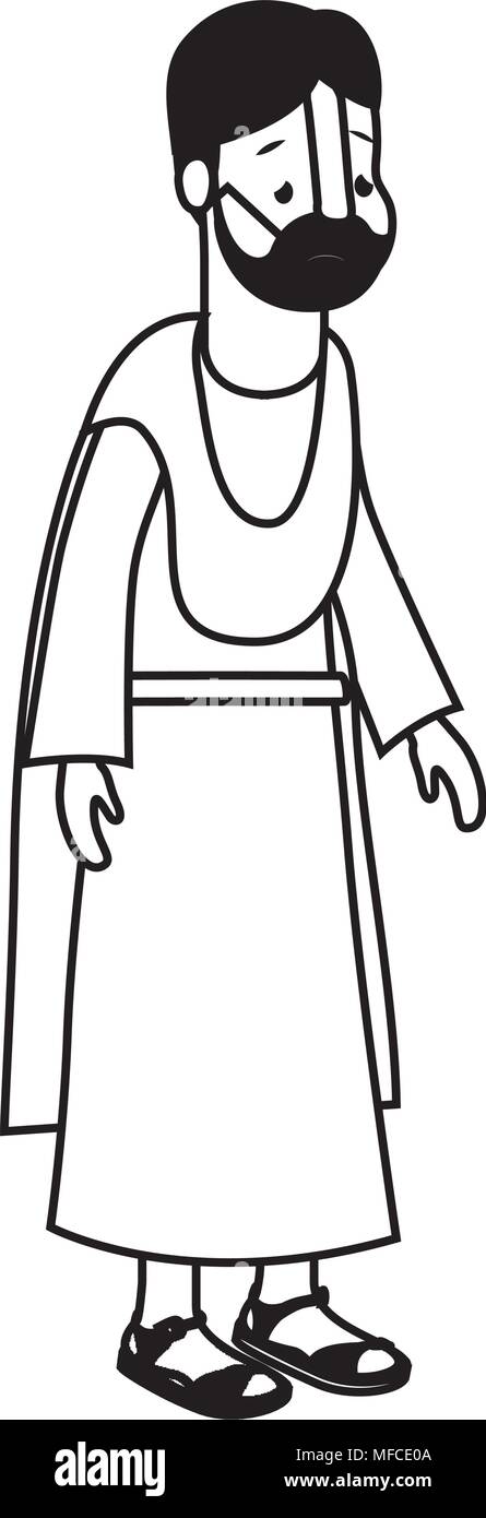apostle of Jesus character Stock Vector Image & Art - Alamy