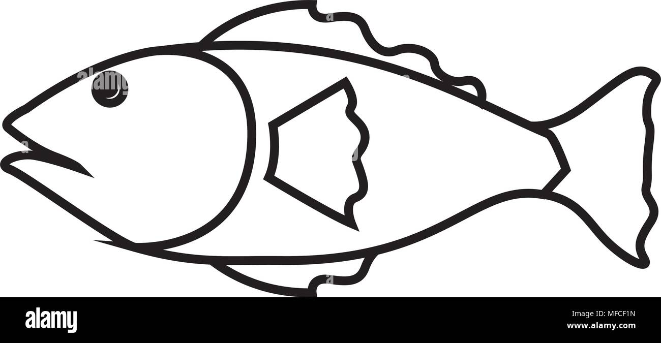 fish food isolated icon Stock Vector Image & Art - Alamy