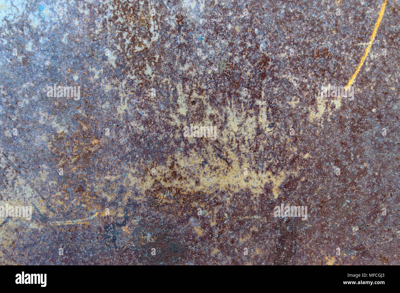 Metallic old background. Aged texture with scratches and cracks ...