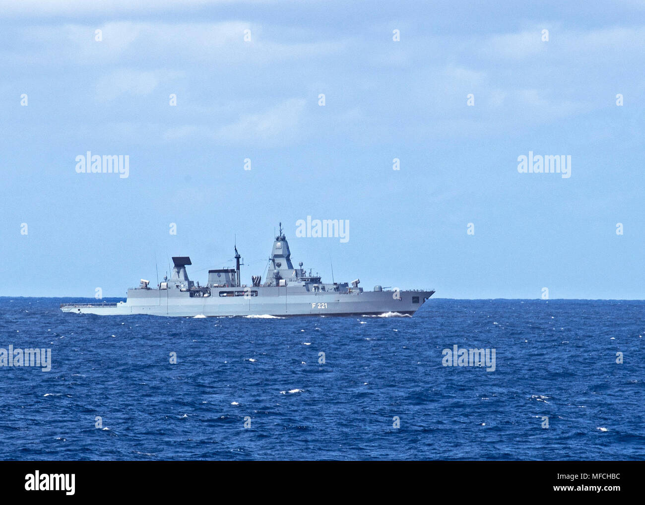 Sachsen class german frigate fgs hessen hi-res stock photography and ...
