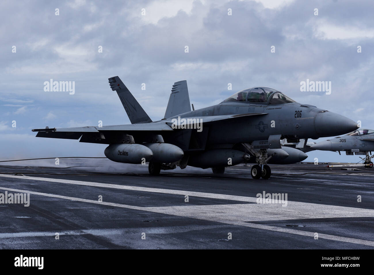 180422-N-PE636-011 ATLANTIC OCEAN (Apr. 22, 2018) An F/A-18F Super ...