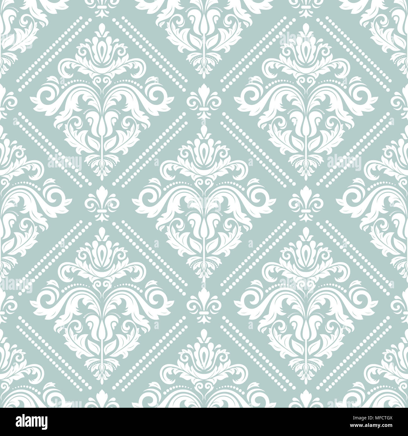 Abstract damask background hi-res stock photography and images - Alamy