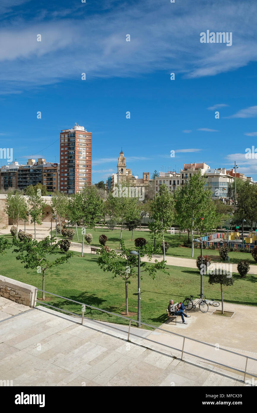 Turia gardens hi-res stock photography and images - Alamy