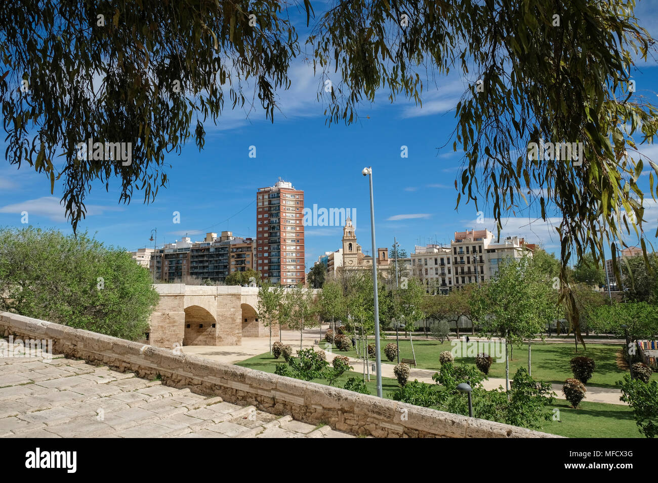 Turia gardens hi-res stock photography and images - Alamy