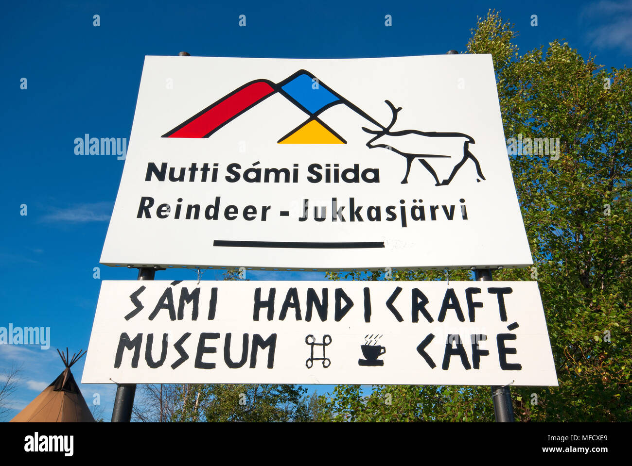Sami Museum (Nutti Sami Siida) in Jukkasjarvi, Norrbotten County ...